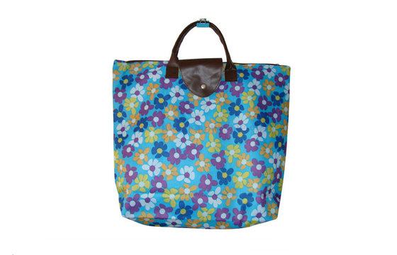 Cute big pattern reusable foldable shopping travel bags 54*37*17cm