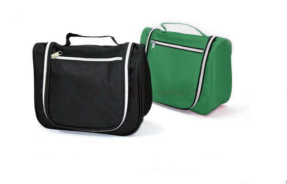 Large capacity foldable travel storage cosmetic bag with handle