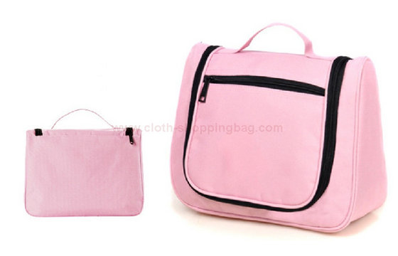 Promotional colourful oxford fabric travel storage bag full cosmetic kit for girl