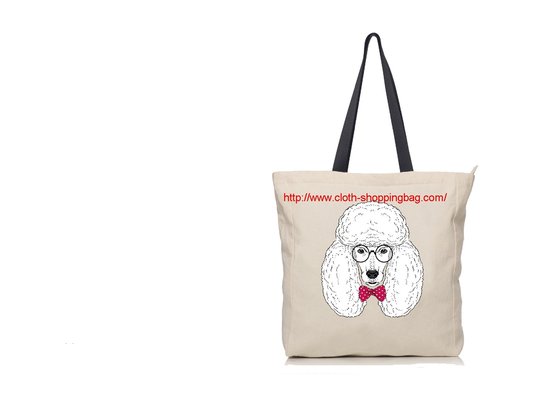 Attractive portable reusable  Eco-friendly canvas tote bag for exhibition and shopping