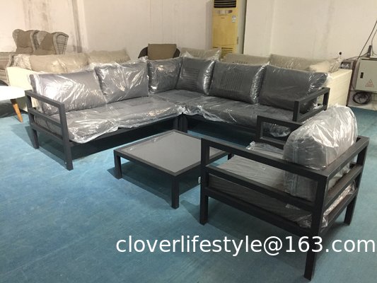 All aluminum sofa set with powder coating for Hotel, Garden and Beach by Clover Lifestyle China Outdoor Furniture