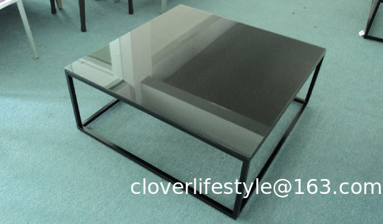 Glass aluminum coffee table for Hotel, Garden and Beach by Clover Lifestyle Outdoor Furniture Sofa Set