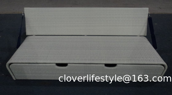 Tilt Sofa Bed with powder coating for Hotel, Garden and Beach by Clover Lifestyle China Outdoor Furniture