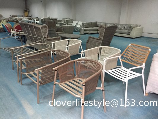 Outdooor Rope Furniture Dining chair  with powder coating for Hotel, Garden and Beach by Clover Lifestyle China