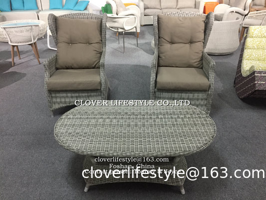 Round rattan coffee table for Hotel, Garden and Beach by Clover Lifestyle China Outdoor Furniture