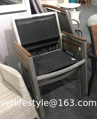 Textilene Chair  for Hotel, Garden and Beach by Clover Lifestyle Outdoor Furniture Sofa Set