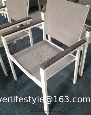 Textilene Chair  for Hotel, Garden and Beach by Clover Lifestyle Outdoor Furniture Sofa Set