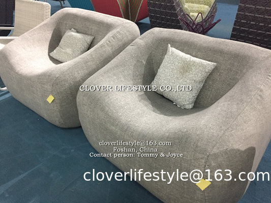 soft fabric sofa with fast dry foam  for Home. Hotel, Garden and Beach by Clover Lifestyle Outdoor Furniture Sofa Set