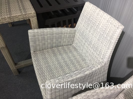 Flat wicker dining chair  for Home. Hotel, Garden and Beach by Clover Lifestyle Outdoor Furniture Dining Set