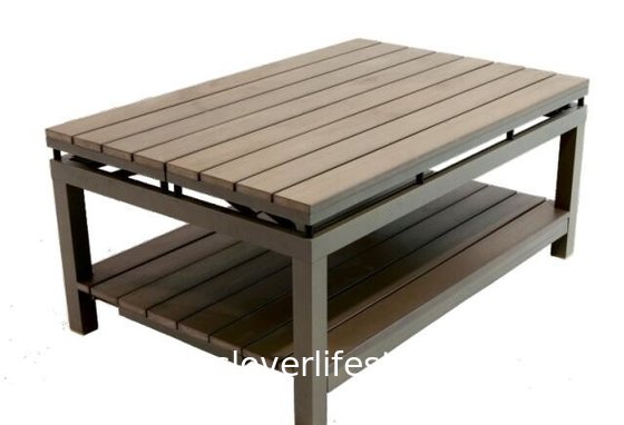 Lift dining table with poly wood top  for Home. Hotel, Garden and Beach by Clover Lifestyle Outdoor Furniture