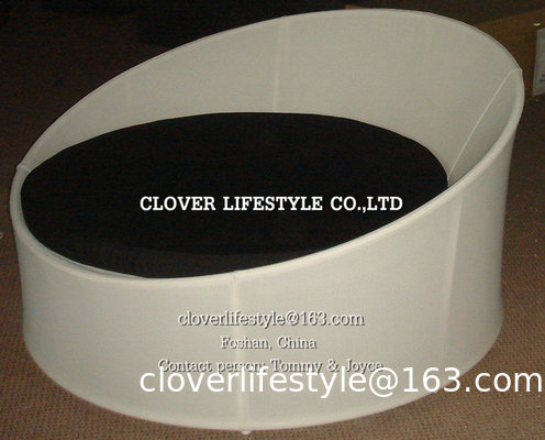 Wicker or Textilene Sunbed  for Home. Hotel, Garden and Beach by Clover Lifestyle Outdoor Furniture