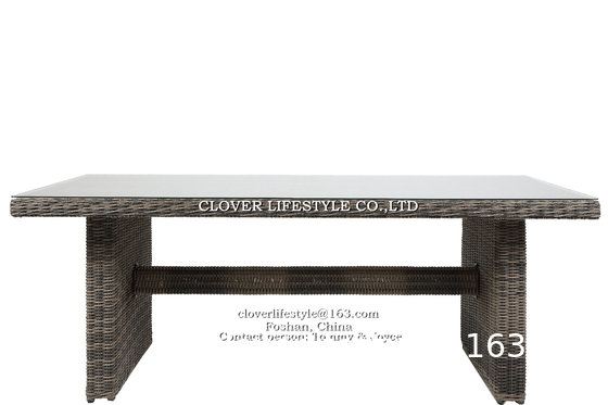 Round wicker dining set  for Home,Hotel, Garden and Beach by Clover Lifestyle Outdoor Furniture China Leisure furniture