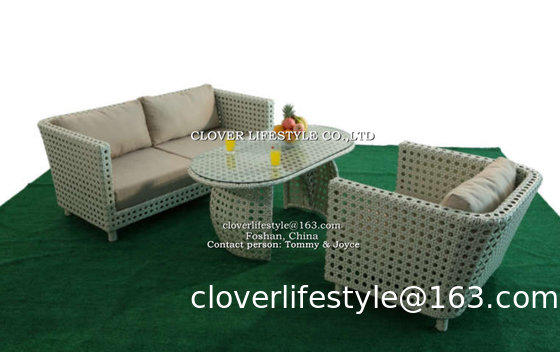Leisure flat wicker sofa lounger for Hotel, Garden and Beach by Clover Lifestyle Outdoor Furniture China