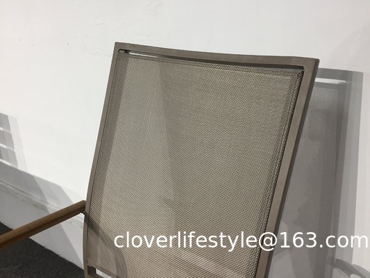 Textilene Leisure furniture dining chair for Home,  Hotel, Garden and Beach by Clover Lifestyle Outdoor Furniture China
