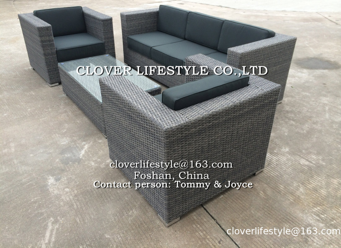 Flat wicker sofa set  for Hotel, Garden and Beach by Clover Lifestyle China Outdoor Furniture