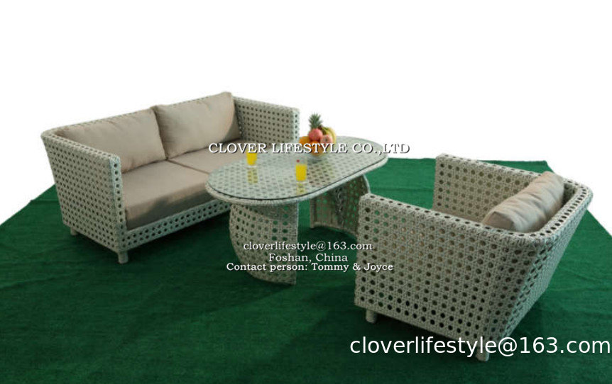 Leisure flat wicker sofa lounger for Hotel, Garden and Beach by Clover Lifestyle Outdoor Furniture China