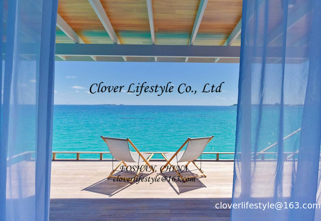 Textilene sling sun lounger for Hotel, Garden and Beach by Clover Lifestyle Outdoor Furniture China