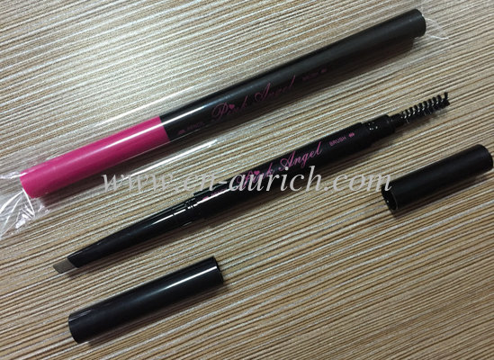 OEM multi colour eyebrow pencil with eyebrow brush eyebrow powder