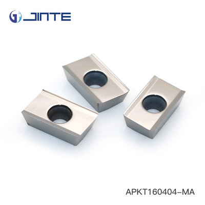 Carbide Face Milling Indexable Carbide Inserts For Aluminum Cutting Tool APKT160404