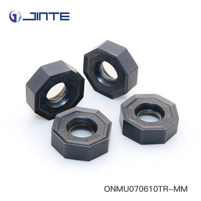 Ultra High Versatility Carbide Cutter Inserts Steel Cutting Tools ONMU070610TR