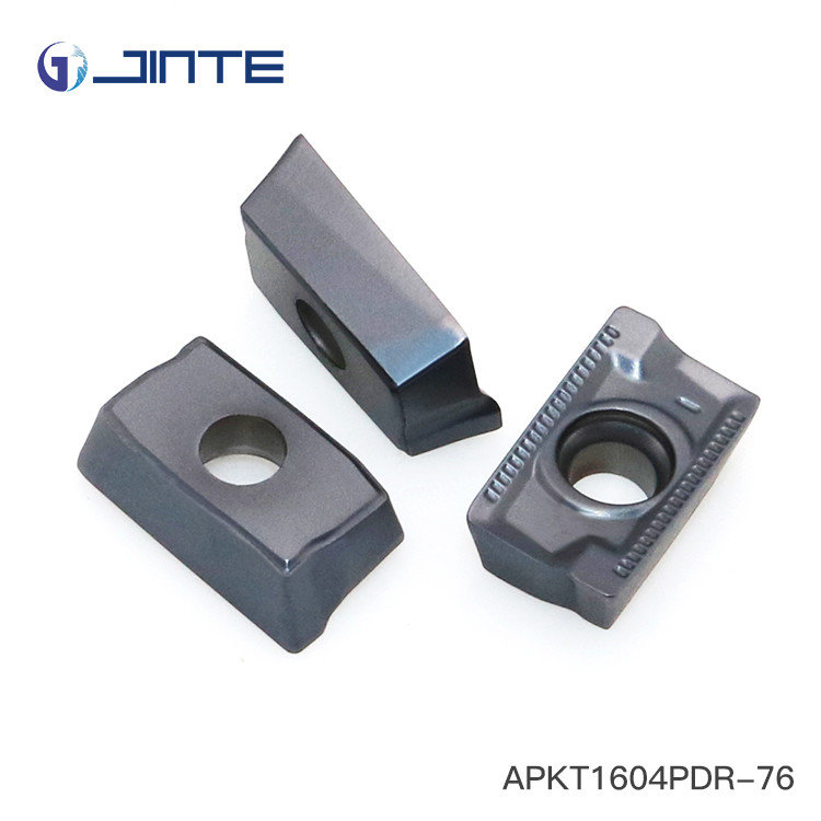 APKT1604PDR Carbide Milling Inserts TP722 Grade For Steel Machining