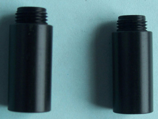 White Tube Custom Plastic Components , Electronic CNC Machine Parts