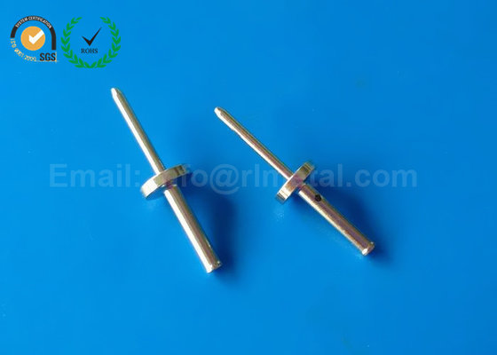 Electronic Components Parts Linear Shafts Hollow Aluminum Pins For Electronic Equipments
