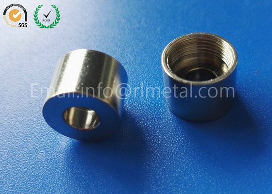 CNC Turned Telecommunication Components Aluminum Tube Fasteners For Telecom Devices