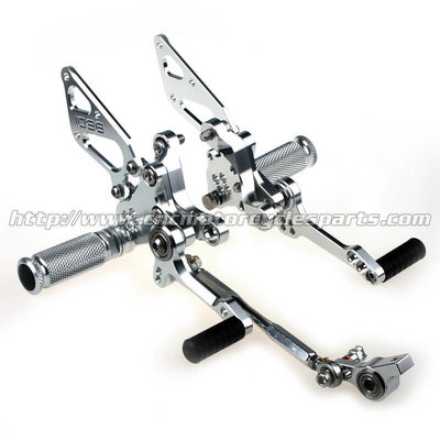 Durable Adjustable Ducati 1098 Rear Sets Aggressive Rider Position