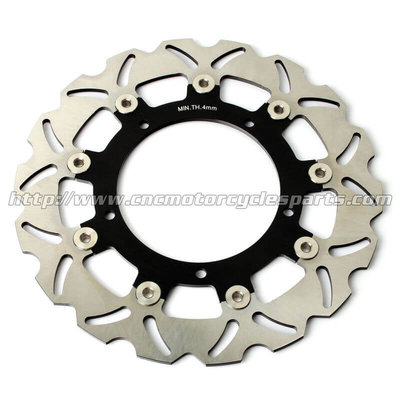 Aluminum Front Motorcycle Brake Disc Set Yamaha YZF R3 FZ6 XJ6 CNC Machining