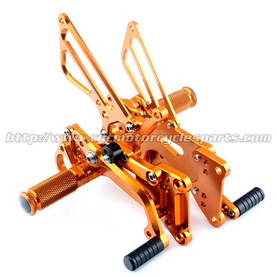 CNC Milling Aluminum Customized Motorcycle Rear Sets Motorcycle Parts