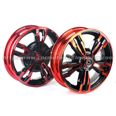 Scooter Parts Forged Motorcycle Front Wheel / Motorbike Wheel Rims for BWS