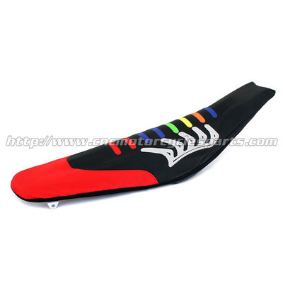 Durable Dirt Bike Parts Motorcycle Leather Seat Covers For Honda CRF450 2013