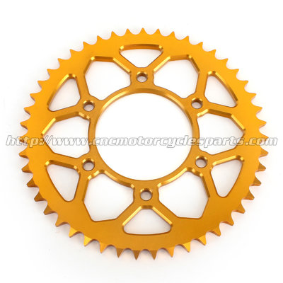 Cnc Anodized Self Cleaning Honda CRF125 Motorcycle Chain Sprocket