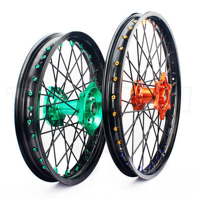 KTM Black Custom Aluminum Motorcycle Wheels Rims For Dirt Bike