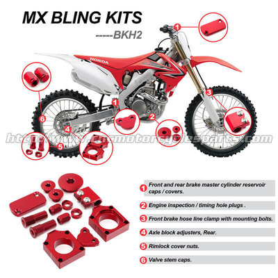 CNC Billet Parts For MX Bling Kits