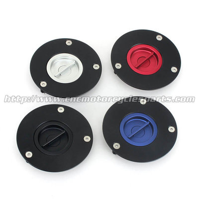 Universal Aluminum CNC Blliet Motorcycle Gas Cap / Fuel Cap For Most Models