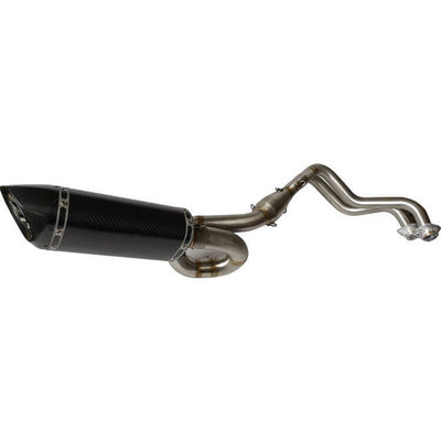 Motorcycle Spare Parts Black Motorcycle Elbow Back Pressure Exhaust For YAMAHA MT07