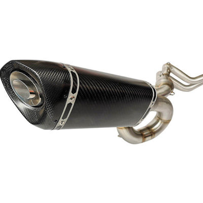Motorcycle Spare Parts Black Motorcycle Elbow Back Pressure Exhaust For YAMAHA MT07