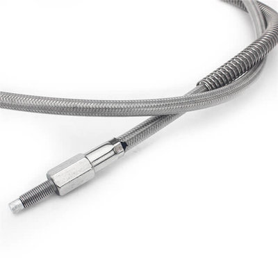 Universal Motorcycle Brake Parts Stainless Steel Motorcycle Brake Cables Clutch Cables