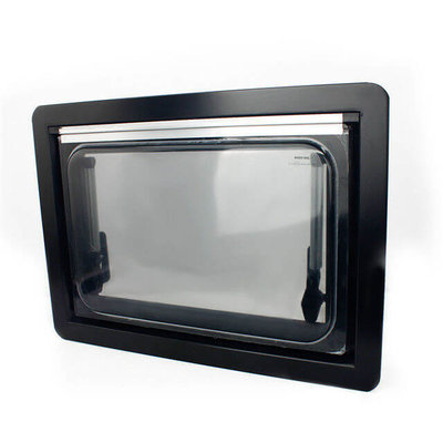 Aluminum Hinged Push Out RV Caravan Parts And Accessories Windows High Performance