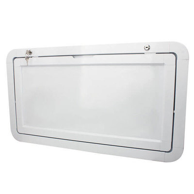 Universal White Aluminum RV Picnic Caravan Parts & Accessories Folding External Table
