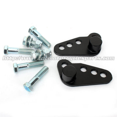 CNC Billet Motorcycle Lowering Kit Heat Treatment With Aluminium Alloy 6061 Material