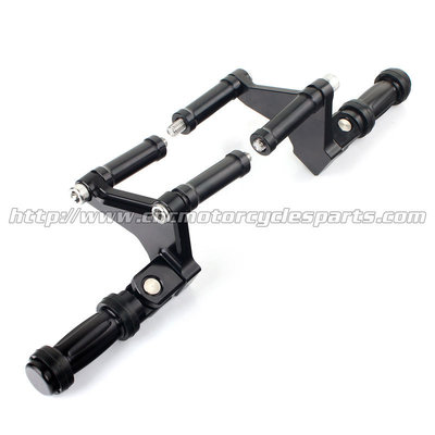 Adjustable Rear Sets Motorcycle Forward Controls With Stainless Steel Fastener for Harley Davidson