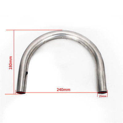 Aluminum Seat Frame Loop Cafe Racer Parts With LED Light Brake Turn Light Signal