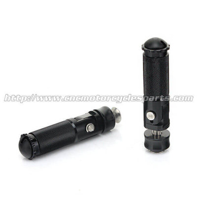 Universal Folding Foot Pegs Pedals Footrest Aluminum Alloy Motorcycle Rear Sets