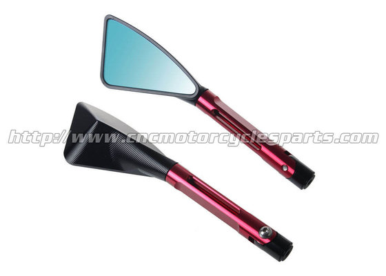 Motorcycle Spare Parts Rear View Mirrors  Lightweight With CNC Cut