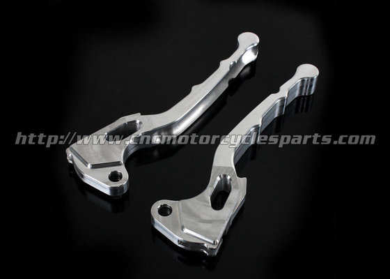 Cafe Racer Motorcycle Brake Clutch Lever Aluminum Alloy 6061 Silver Light Weight