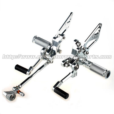 Durable Adjustable Ducati 1098 Rear Sets Aggressive Rider Position