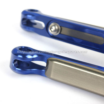 Real Cnc Motorcycle Brake Lever / Short Brake And Clutch Levers Wave Short Version Billet